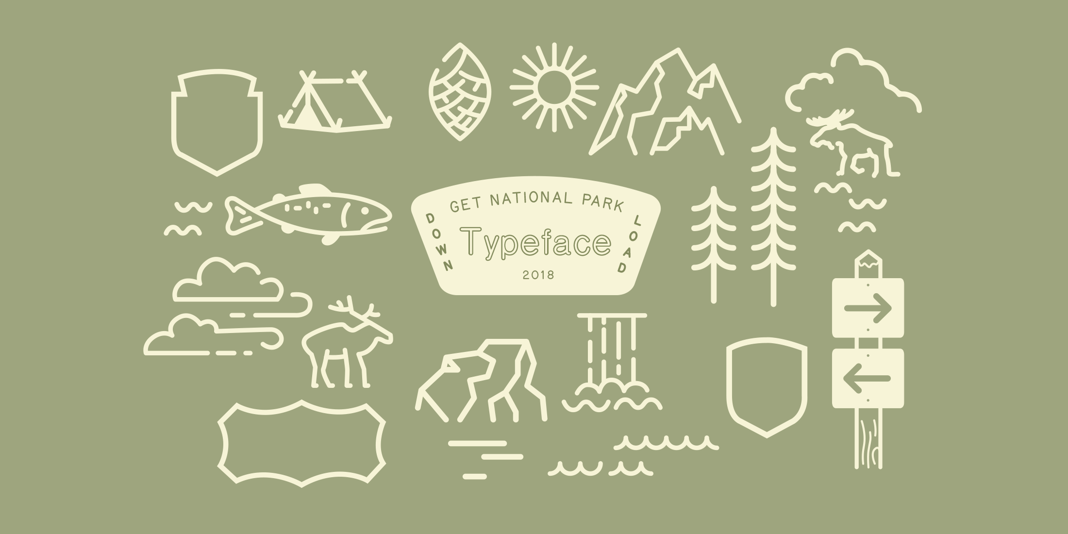 National Park Font – dotdev